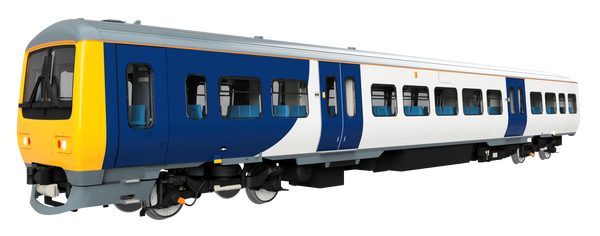 Dapol 4D-323-006 Class 323 323225 Northern New – White / Blue – Rails