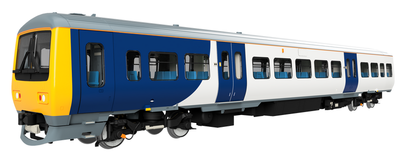 Dapol 4D-323-006 Class 323 323225 Northern New – White / Blue – Rails