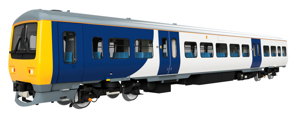 Dapol 4D-323-006 Class 323 323225 Northern New – White / Blue – Rails