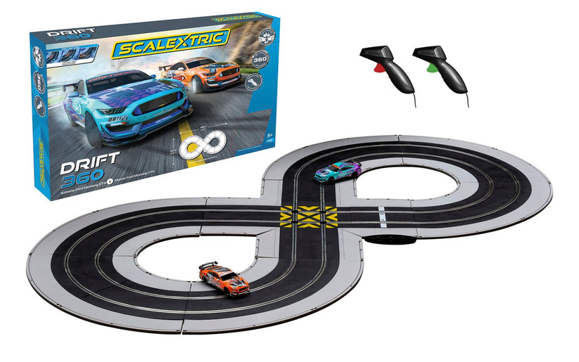 Scalextric C1421M Drift 360 Race Set – Rails
