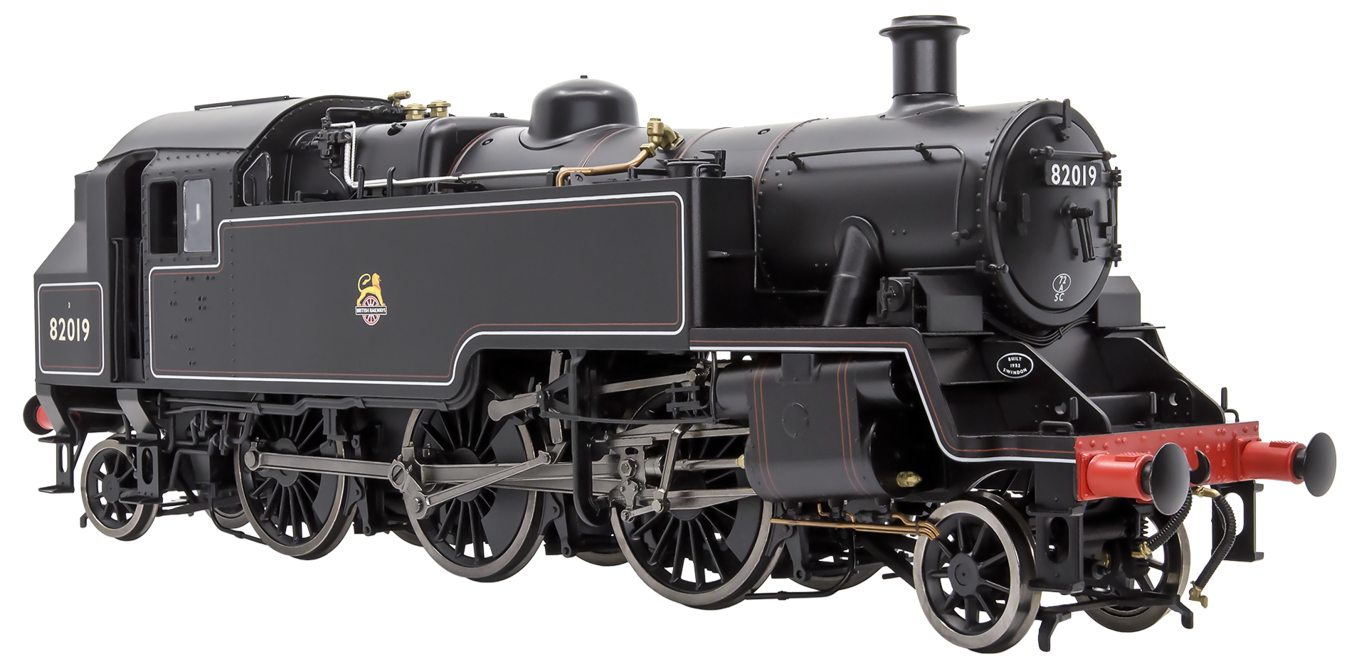 Lionheart Trains British Railways Standard 3MT 2-6-2T Lined Black Early ...