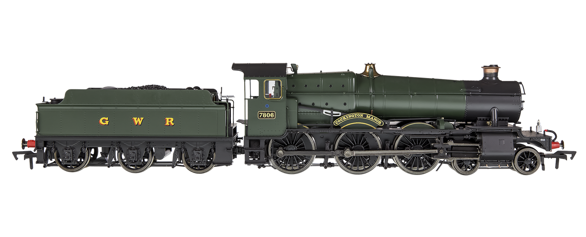Dapol 4S-001-010S Cockington Manor GW Green GWR 78xx Manor Class 4-6-0 ...