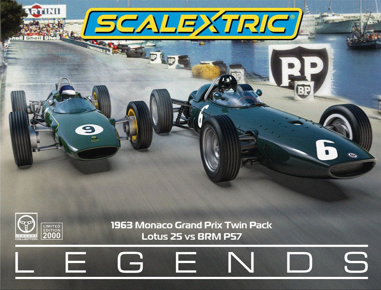 Scalextric 1963 Monaco Carlo Grand Prix Twin Pack – Rails of Sheffield