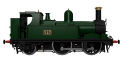 Dapol GWR 517 Class 0-4-2 524 Lined Chocolate Steam Locomotive – Rails ...
