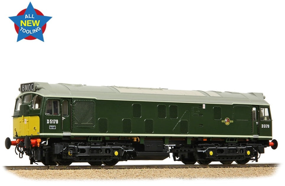 Bachmann Class 25/1 D5179 BR Green (Small Yellow Panels) Diesel ...
