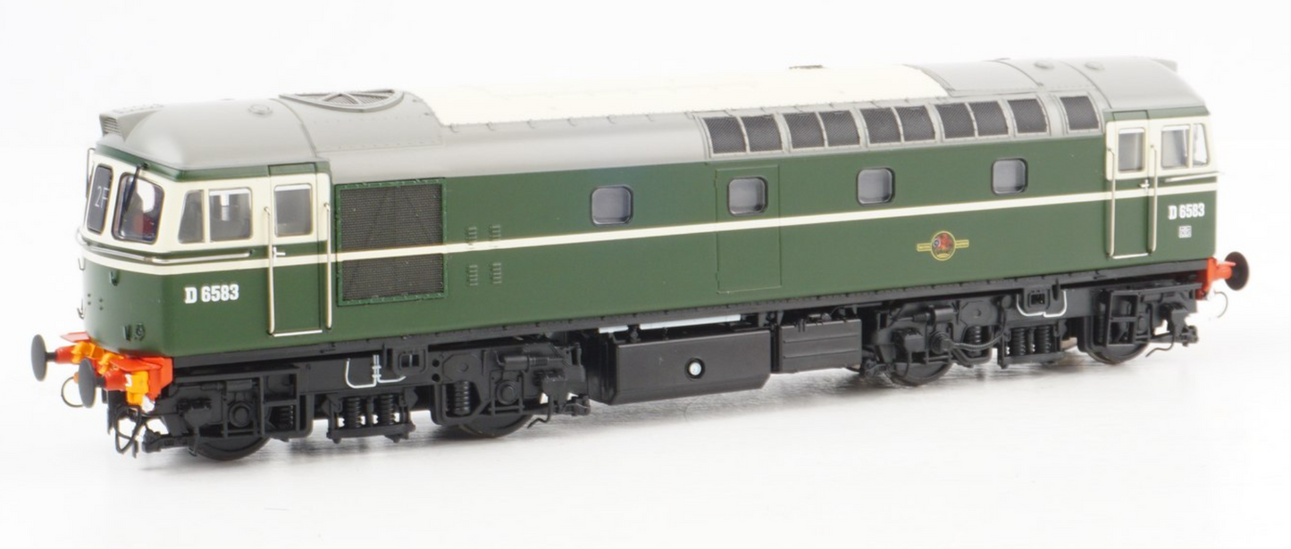 Heljan 3420 Class 33/0 BR Green BRCW Type 3 No.D6583 Diesel – Rails
