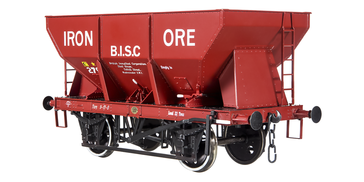 Dapol 7F-033-006 24T Steel Ore Hopper Red Oxide 279 Iron Ore BISC ...