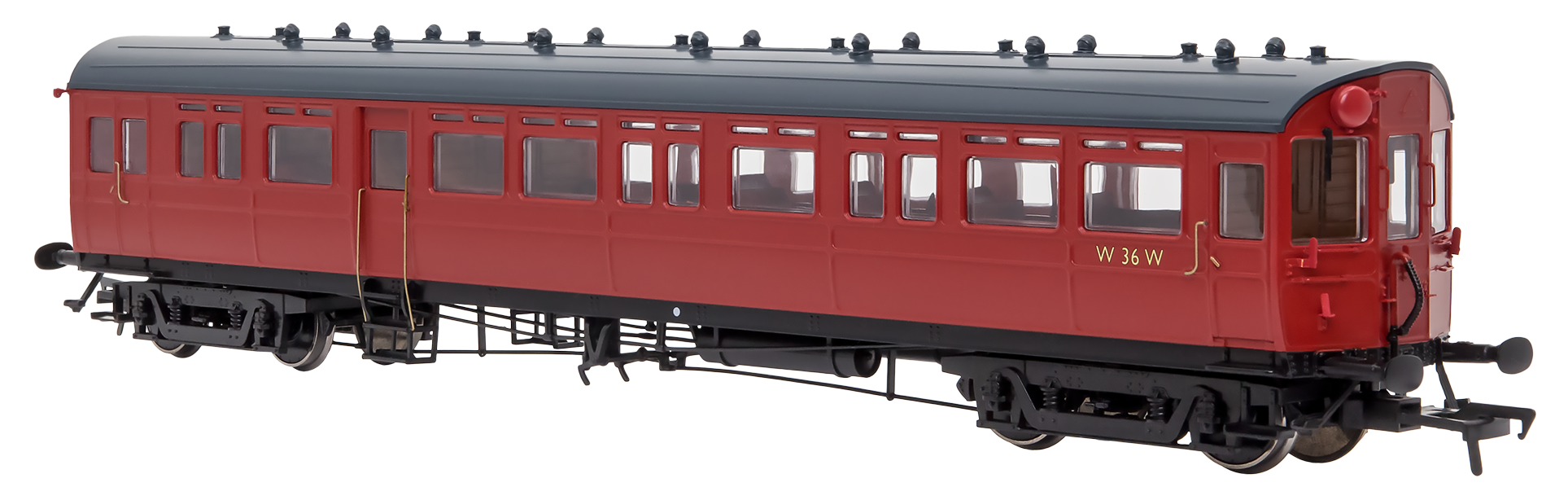Dapol 4P-004-006D Autocoach BR W36 Crimson - DCC Fitted – Rails