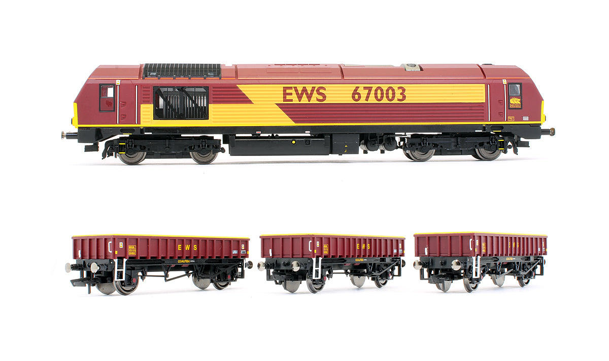 Hornby R3399 EWS Freight Train Pack Diesel Locomotive – Rails