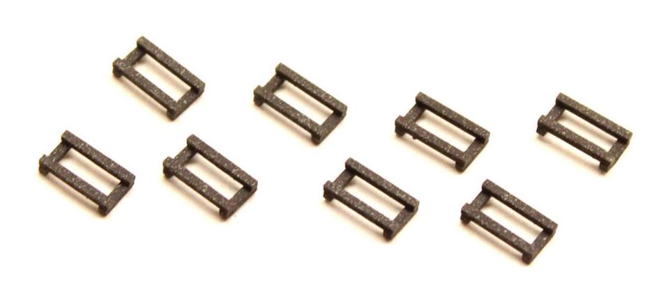 Goodwood Scenics Lowmac Chock x8 Load - OO 1/76 PAINTED – Rails of ...