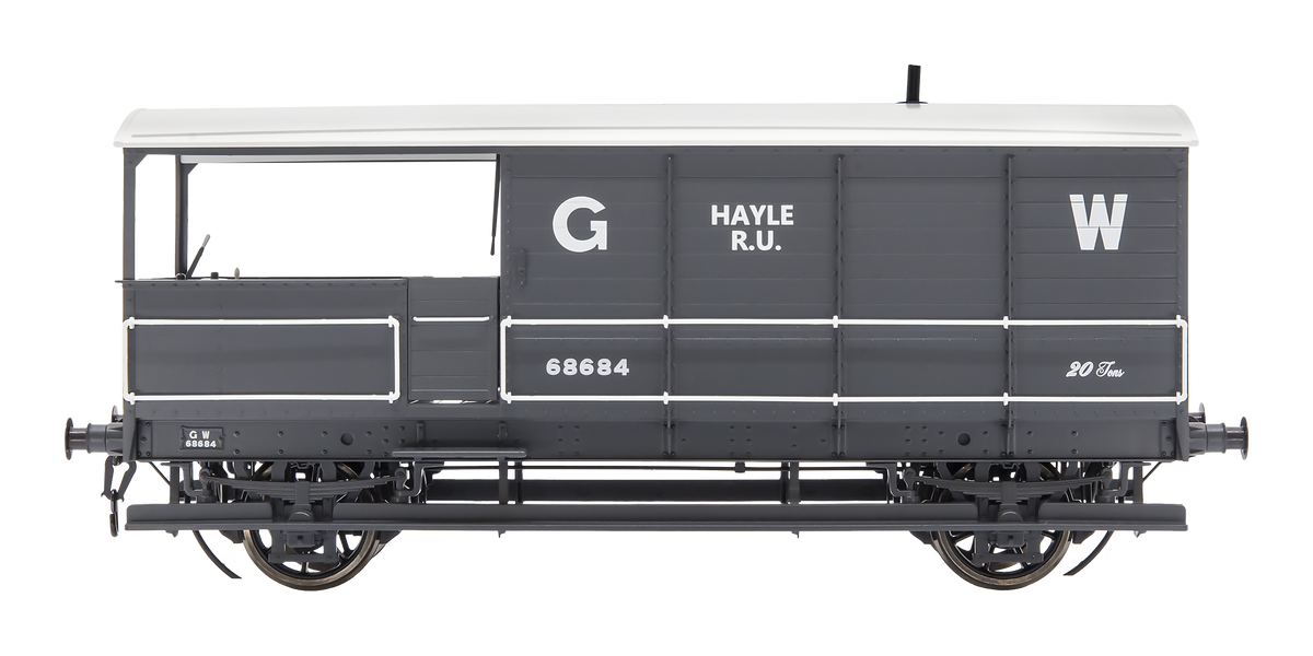 Dapol 7F-300-002 Great Western Toad Brake Van Diagram AA15 Grey 68684 ...