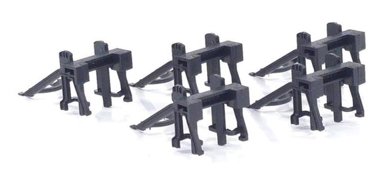 Gaugemaster GM3600101 TT:120 Gauge Buffer Stop Set (5) – Rails