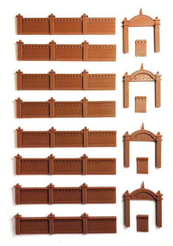 Kestrel GMKD59 Factory Walling 90cm Model Kit – Rails