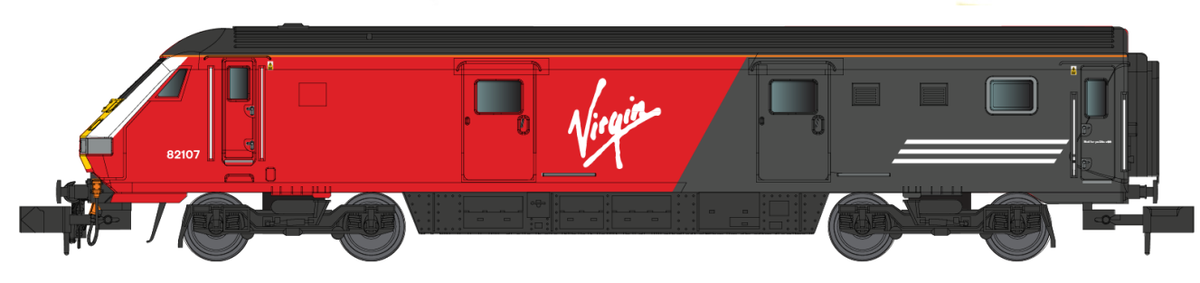 Dapol 2D-017-006 MK3 DVT Driving Van Trailer Virgin 82107 – Rails of ...