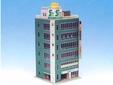 Kato 23-434A Diotown Metro 6 Floor Office Building Green – Rails