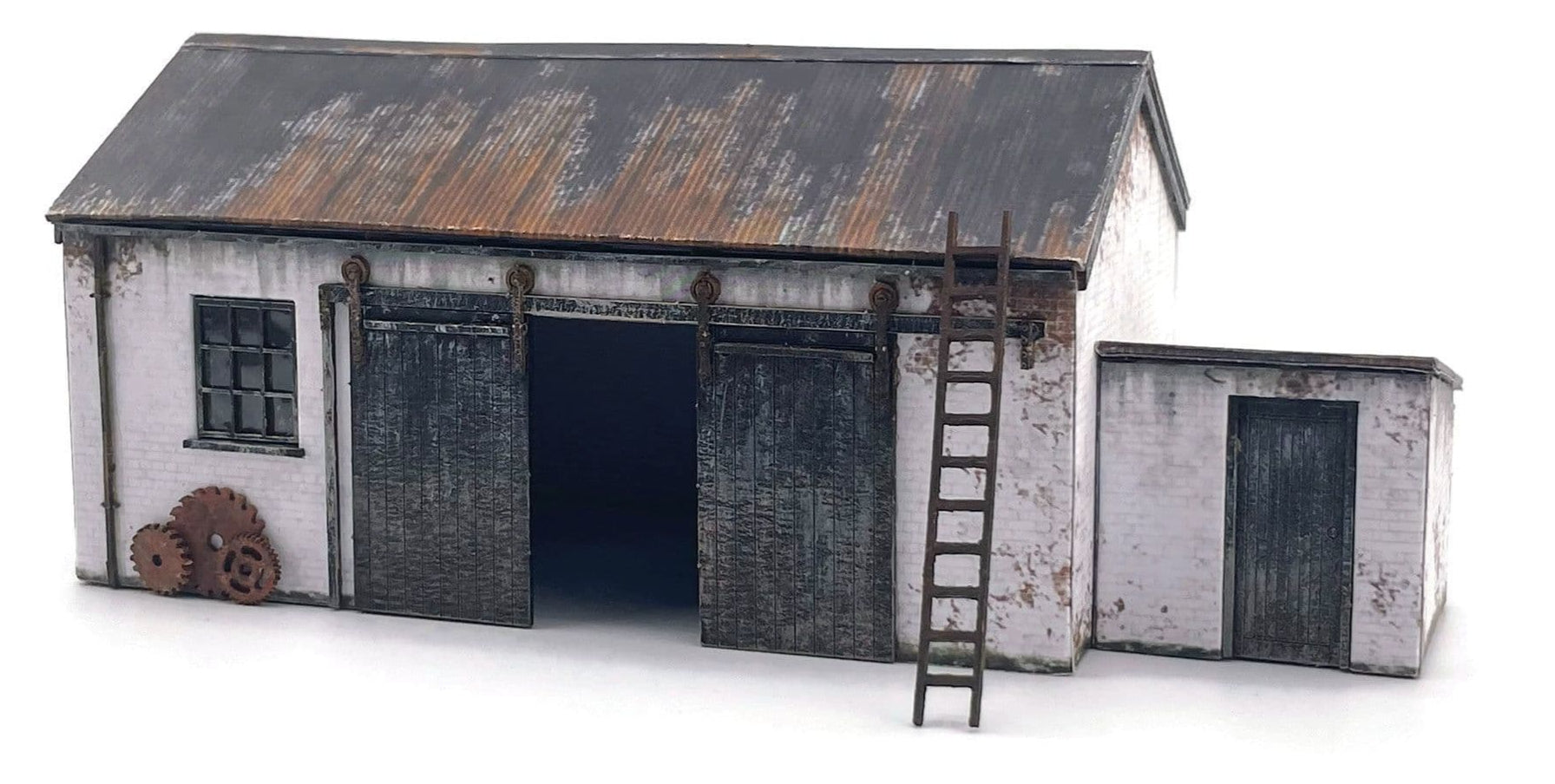 Scale Model Scenery KX054 OO/HO Tony's Cart Shed Model – Rails