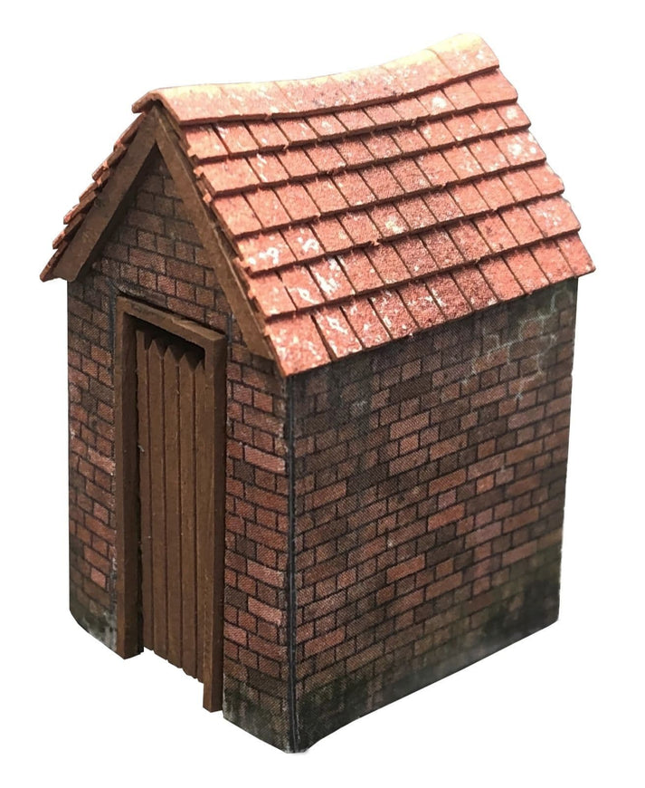 Scale Model Scenery KX096 OO/HO Privy/Outhouse Model Kit – Rails