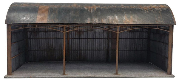 Scale Model Scenery KX099 OO/HO Dutch Barn Model Kit – Rails