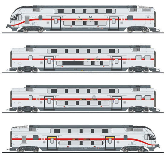 Liliput L133855 4-part electric multiple unit, – Rails