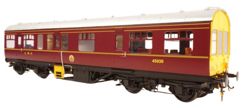 Heljan 50ft Inspection Saloon DM45030 LMS Crimson Yellow Ends – Rails ...