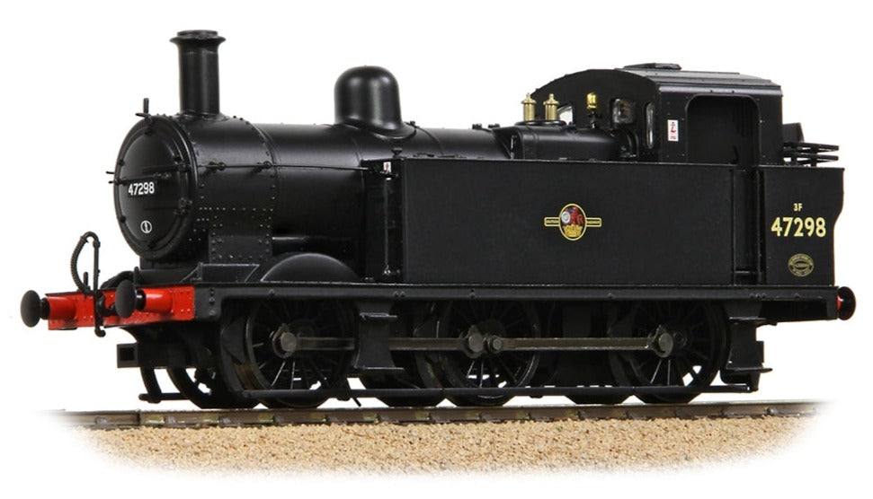 Bachmann LMS Fowler 3F (Jinty) 47298 BR Black (Late Crest) Steam ...