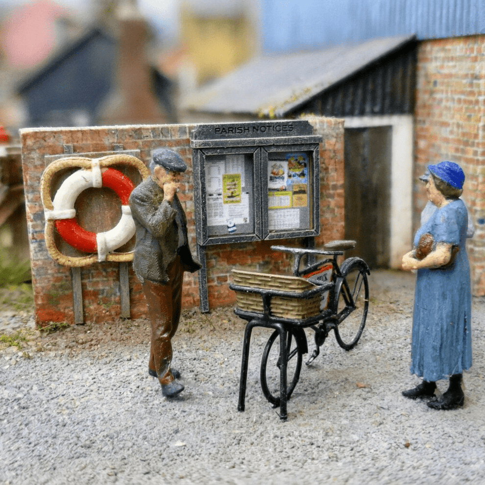 Scale Model Scenery LX239 Parish / Village / Church – Rails