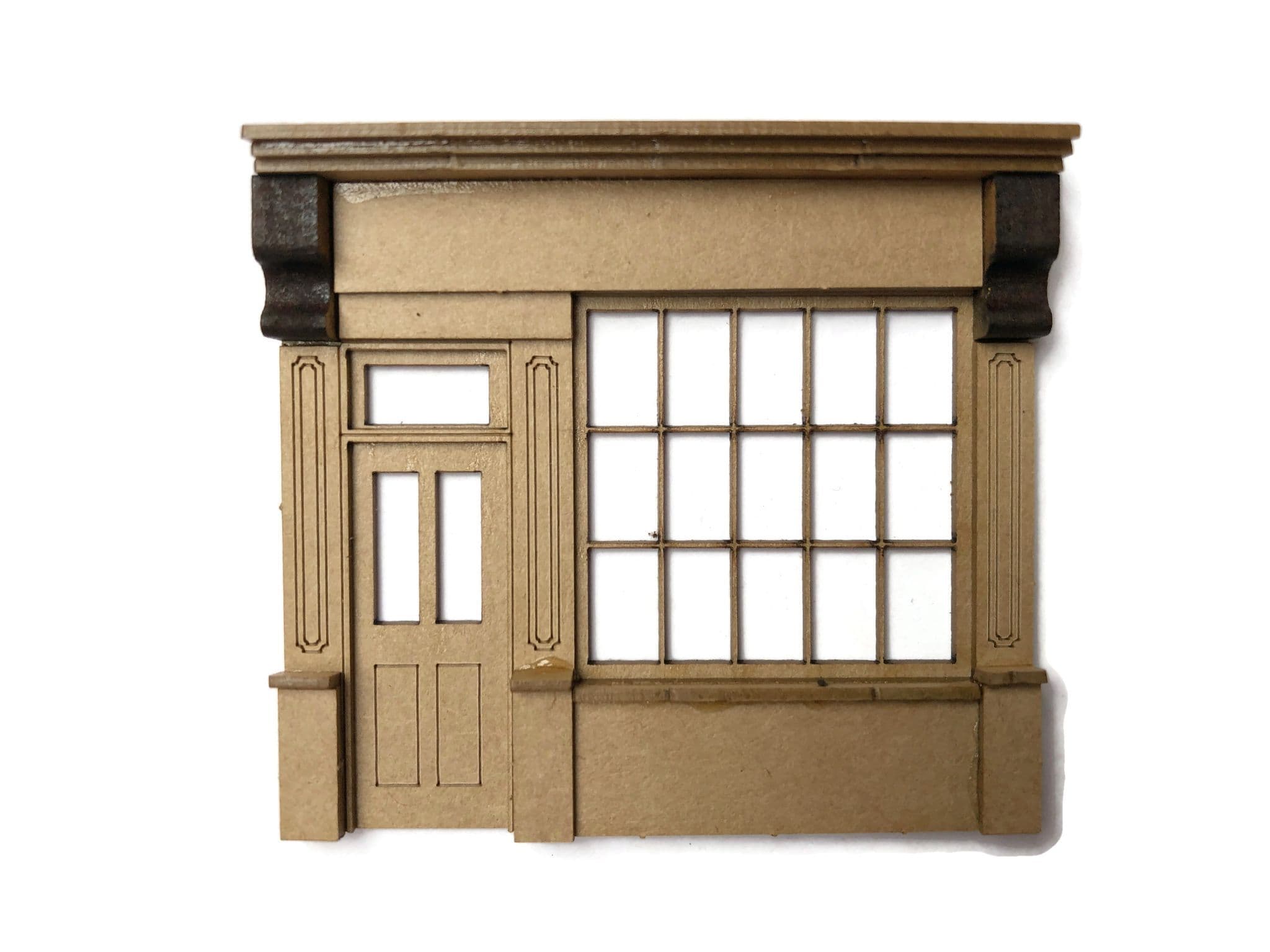 Scale Model Scenery LX464 Period Shop Front With Left-Hand – Rails