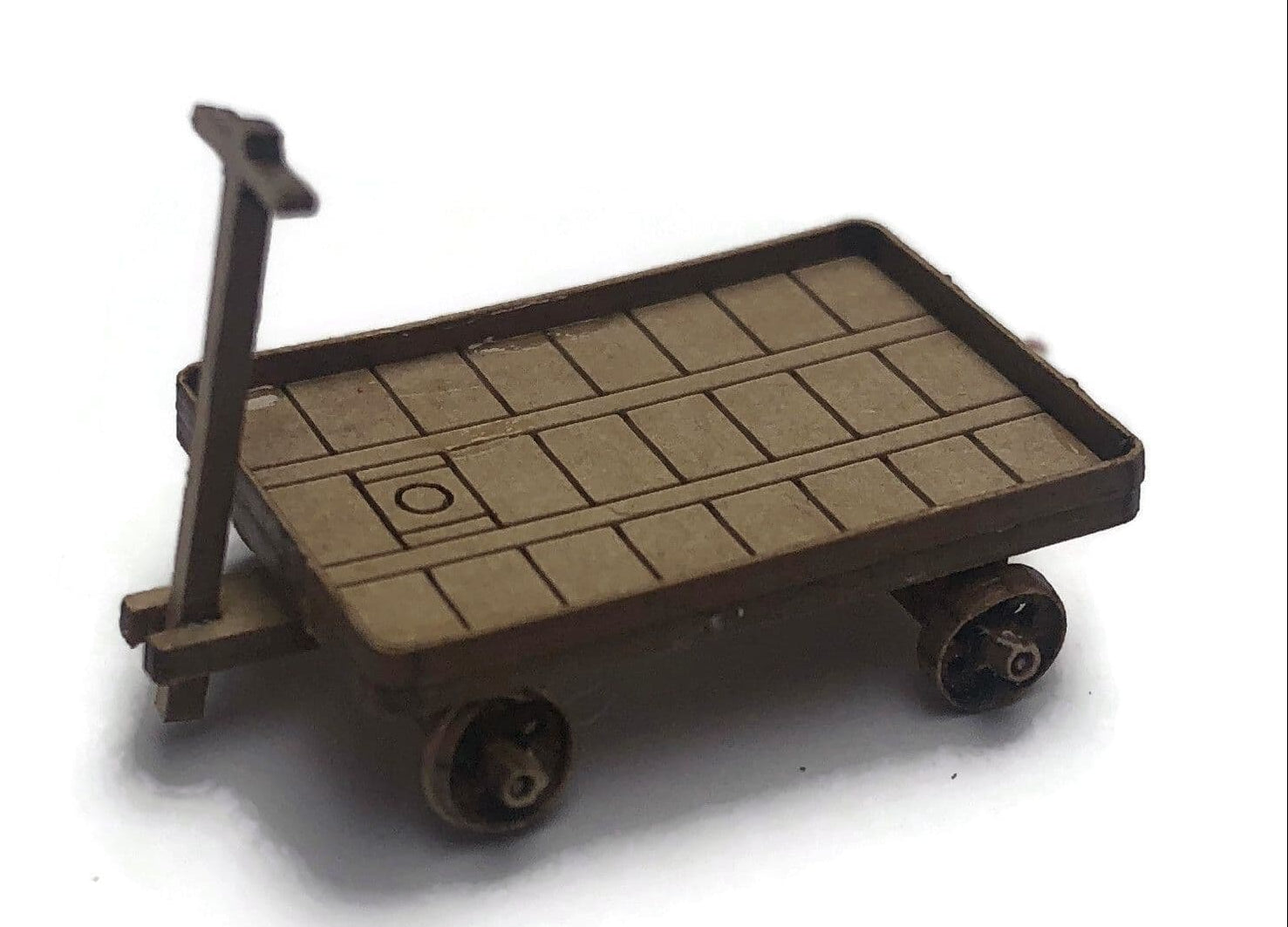 Scale Model Scenery LX480 GWR Luggage Trolley Model Kit – Rails