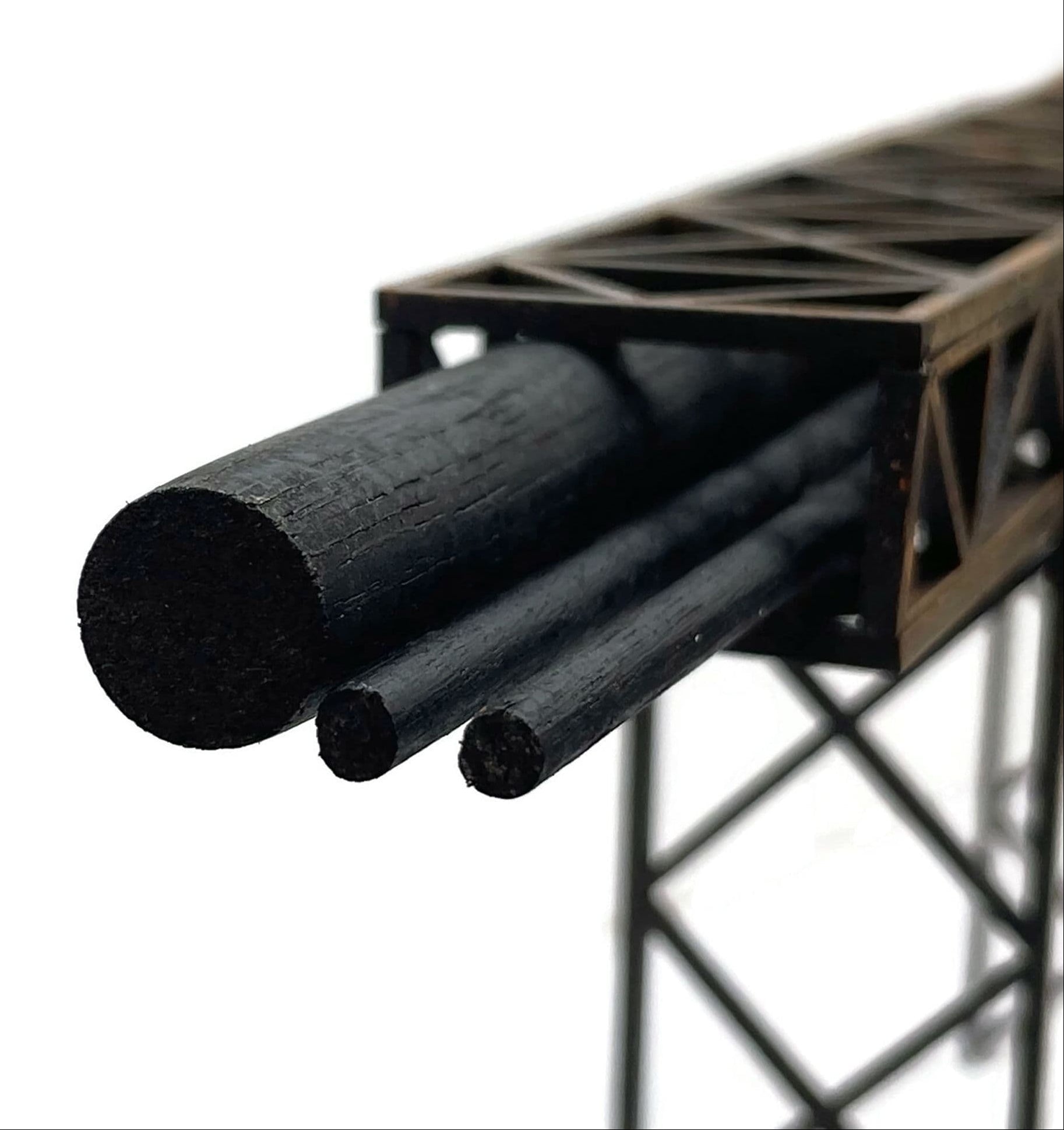 Scale Model Scenery LX514 Industrial Pipe Bridge Model Kit – Rails