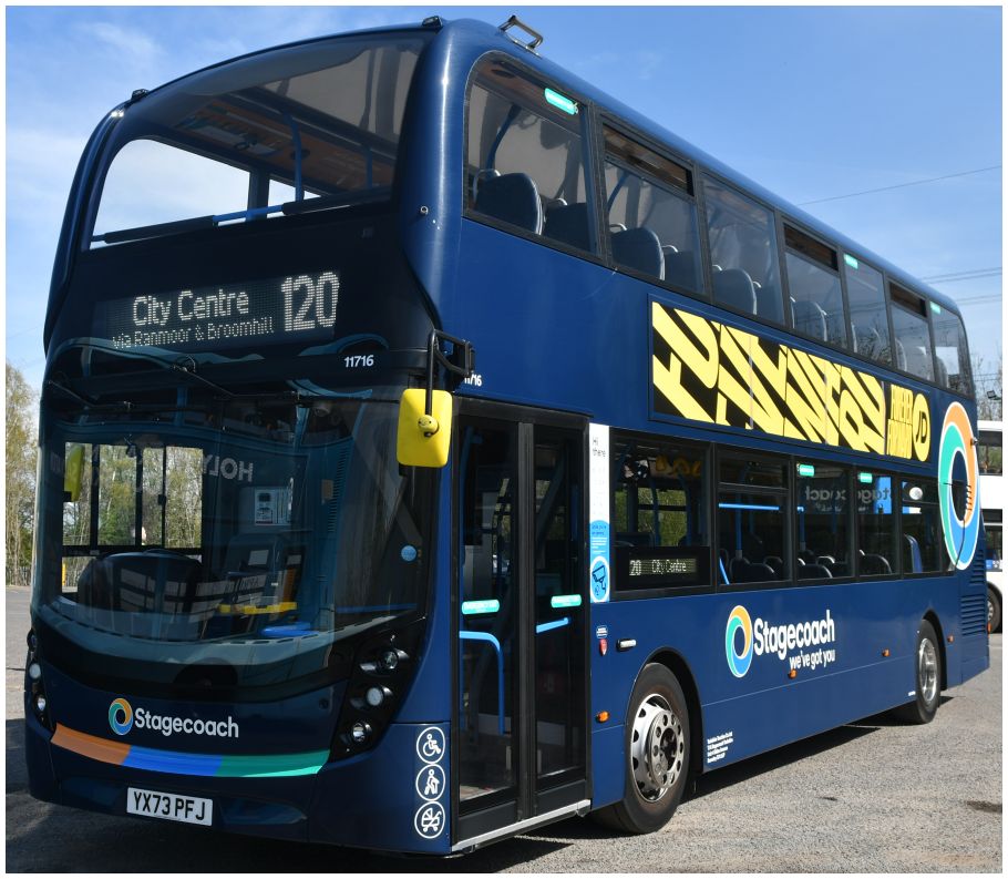 Northcord Model Company UK6544 ADL Enviro 400 Stagecoach – Rails