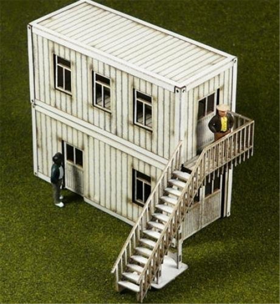 Proses PLS-005 Laser-Cut Container Offices (2 containers) OO – Rails