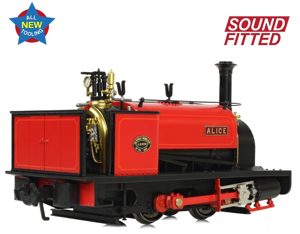 Bachmann 71-025SF Quarry Hunslet 0-4-0ST 'Alice' Dinorwic Quarry Red ...