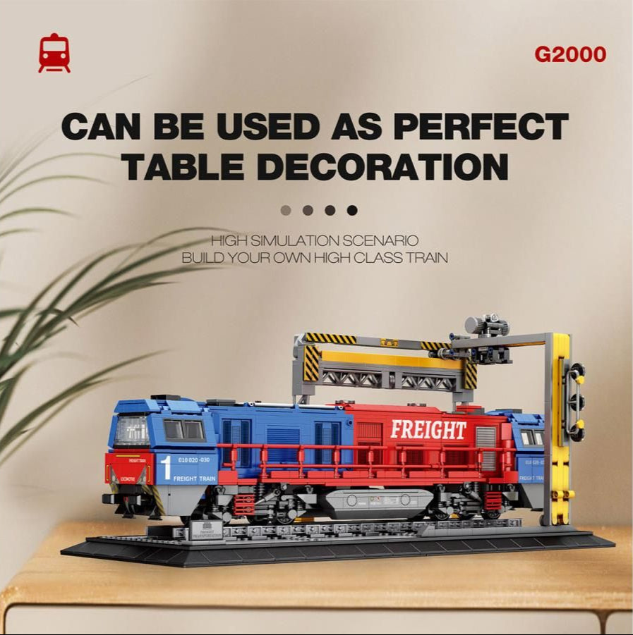 Reobrix 66021A European Diesel Locomotive 1980pc Construction – Rails