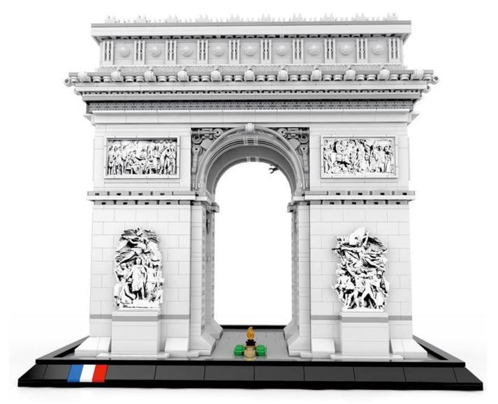 Reobrix 66024 L'Arc de Triumphe 3718pc Construction Set – Rails