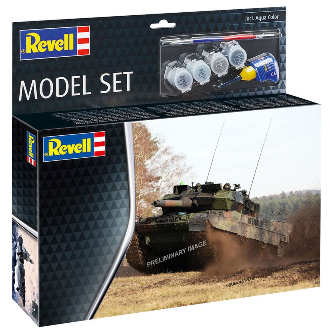 Revell Model Set Leopard 2A7V Model Kit – Rails of Sheffield