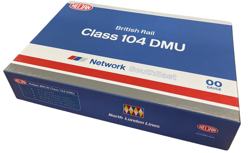 Heljan Class 104 2 Car DMU L701 53437/53479 Revised Network SouthEast ...