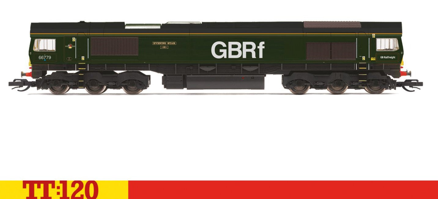 Hornby Class 66 Co-Co 66779 ‘Evening Star’ GBRf Diesel Locomotive ...