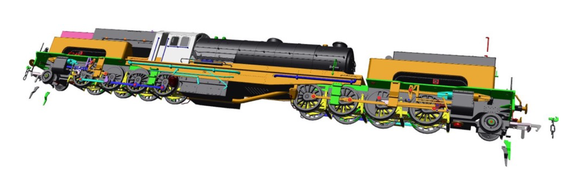 Heljan 3002 LNER Class U1 2-8-0 0-8-2T Beyer Garratt LNER – Rails