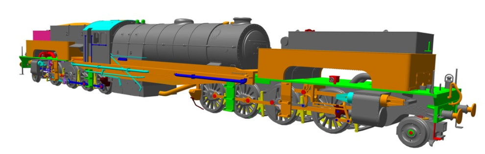 Heljan 3002 LNER Class U1 2-8-0 0-8-2T Beyer Garratt LNER – Rails