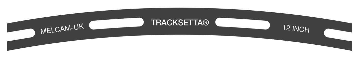 Tracksetta TTT12 12" Rad Template – Rails