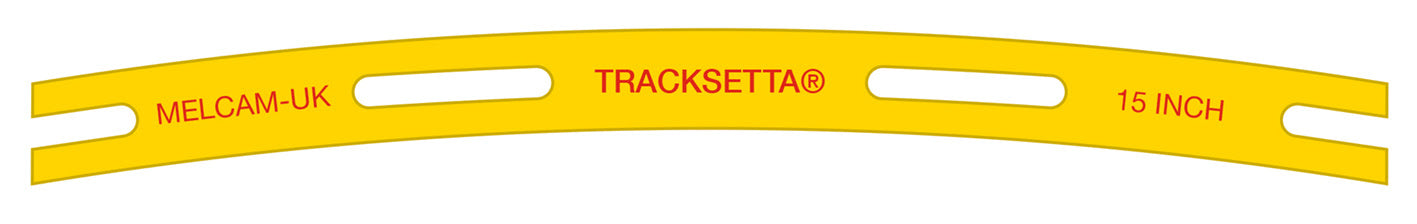 Tracksetta TTT15 15" Rad Template – Rails