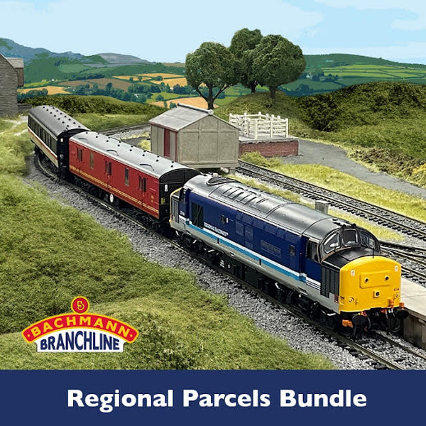Bachmann 30-3708 Regional Parcels Bundle – Rails