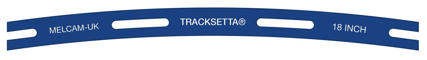 Tracksetta TTT18 18" Rad Template – Rails