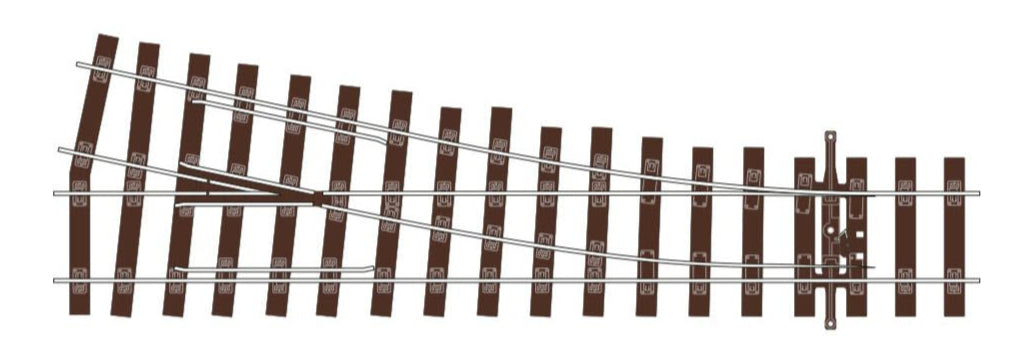 Peco SLU1191 Code 75 - Unifrog Streamline Bullhead Small – Rails