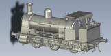 KR Models KRM-BEL-OO-F-BLACK 'Bellerophon' 0-6-0WT – Rails