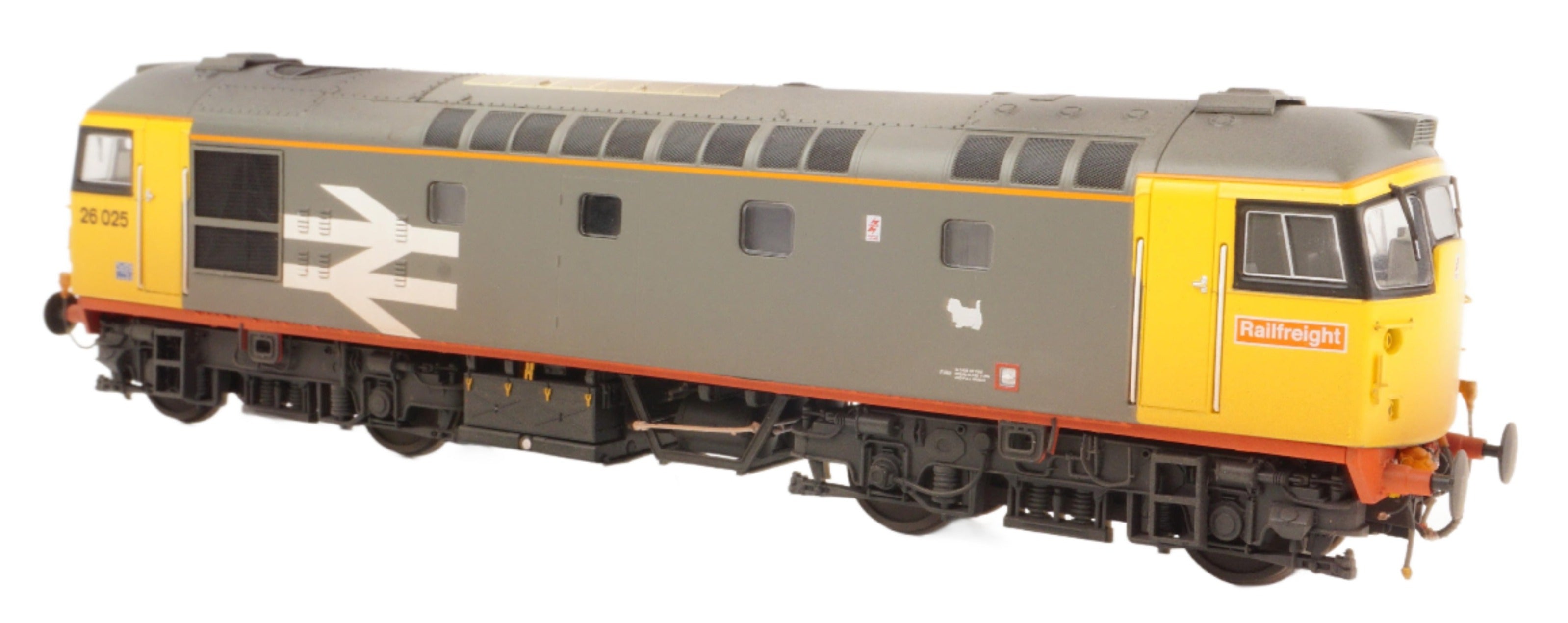 Gaugemaster Collection Class 26 Railfreight Red Stripe 26025 (tatty ...