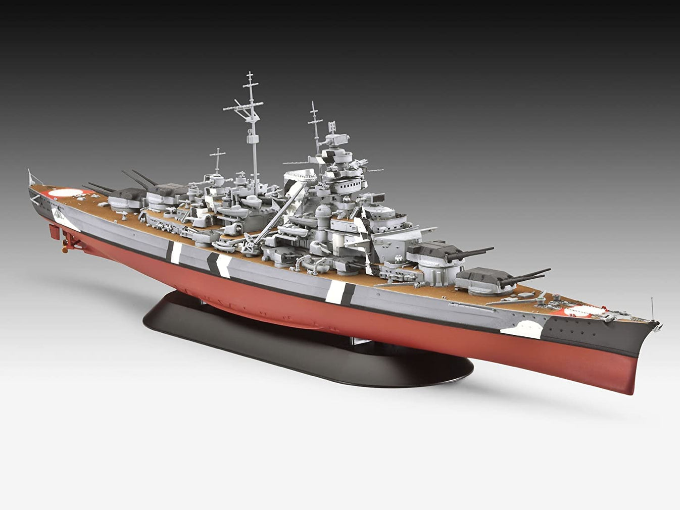 Revell 05098 German Battleship "Bismarck" (1:700 – Rails