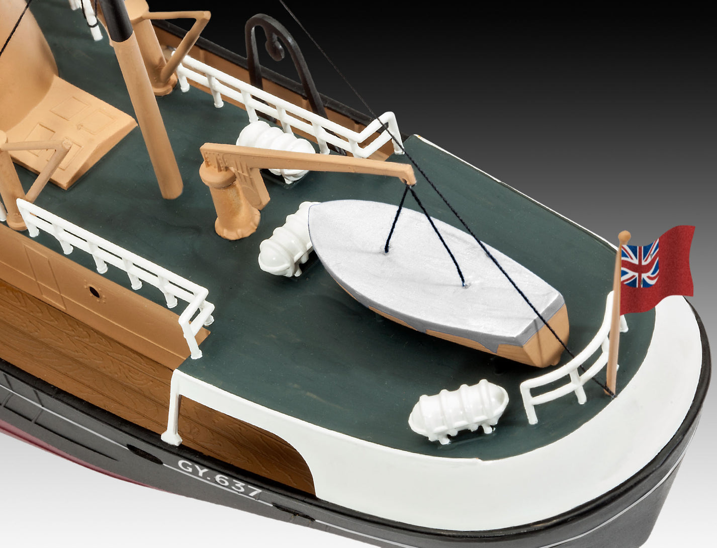 Revell 05204 North Sea Trawler (1:142 Scale) Model Kit – Rails