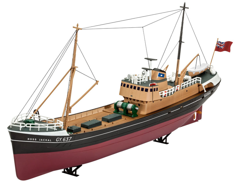 Revell 05204 North Sea Trawler (1:142 Scale) Model Kit – Rails