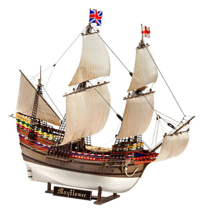 Revell 05684 Mayflower 400th Anniversary Gift Set (1:83 – Rails